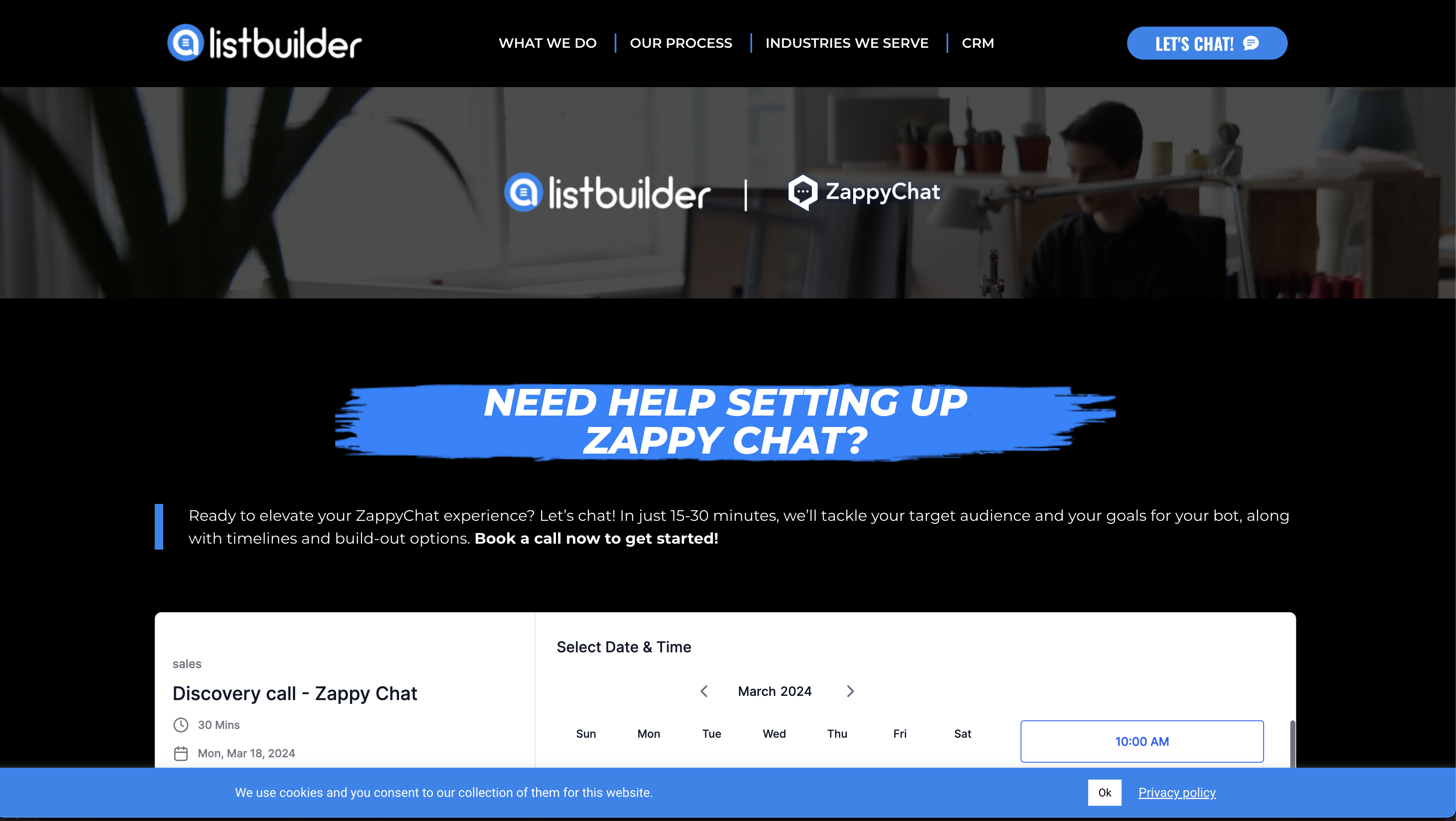 Zappy Chat - listbuilder.ai